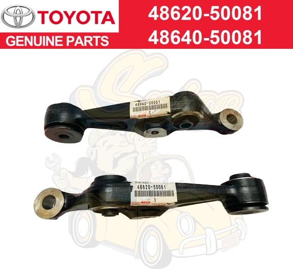 TOYOTA LEXUS GENUINE ARM ASSY, FRONT SUSPENSION, LOWER RH & LH PAIR SET ...