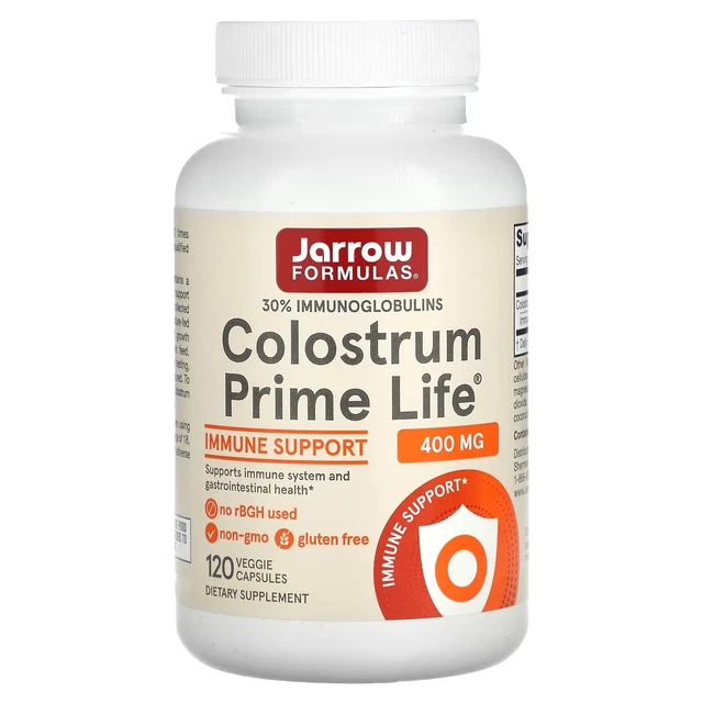 MISC JARROW FORMULAS Colostrum Prime Life- 400mg - 120 caps £22.93 ...