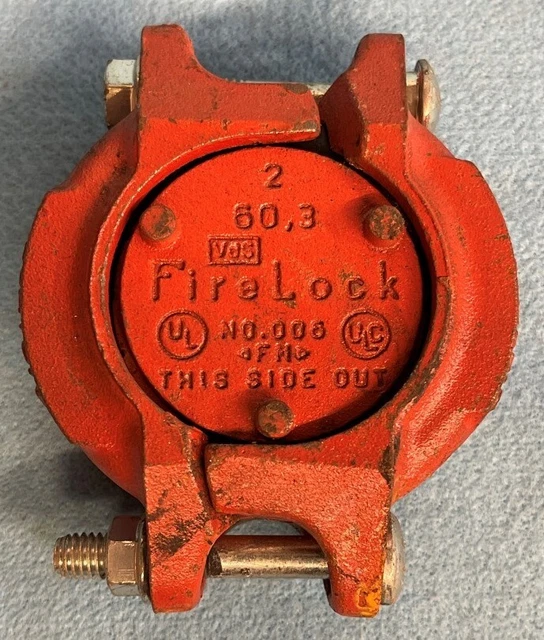 VICTAULIC FIRELOCK COUPLING With Cap, 2"/60.3, Style 005H, No. 006 ...