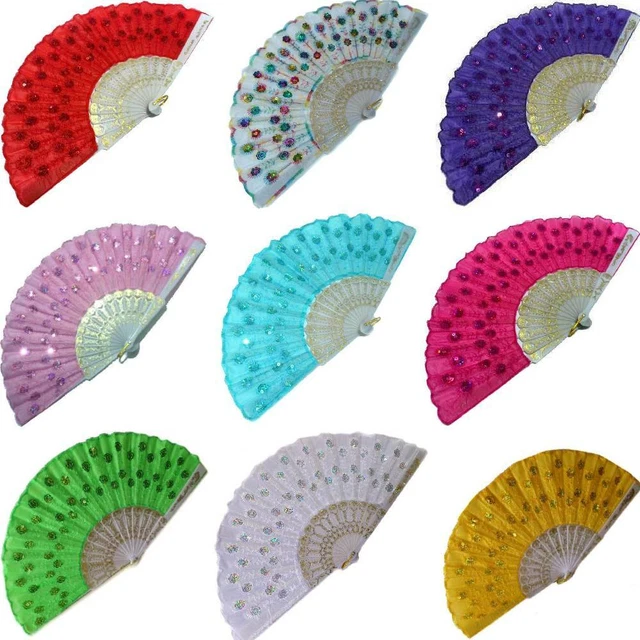 VENTILATEUR DE SAC à Main Fan Fecher Fan Décoration Mur Éventail ...