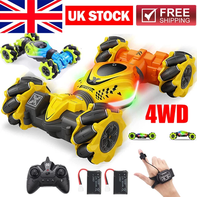 360° 4WD STUNT Car RC Hand Gesture Sensing Off-Road Remote Control Off ...