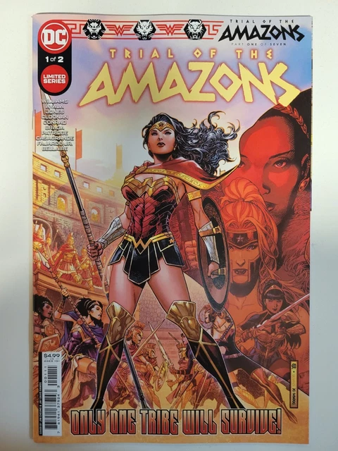 TRIAL OF THE Amazons #1 DC Comics 2022 Series 9,4 presque comme neuf ...