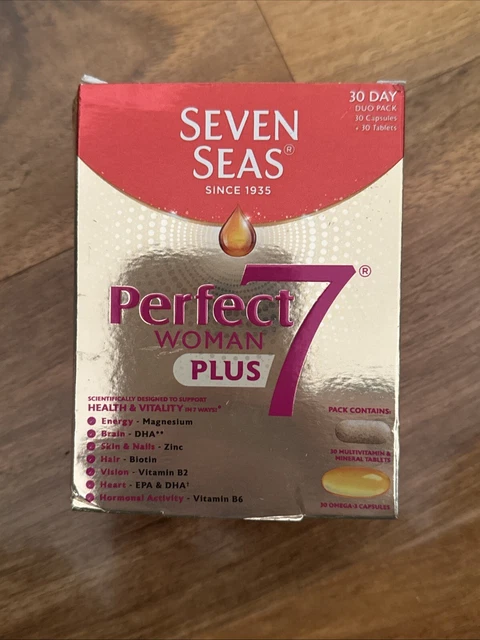 SEVEN SEAS PERFECT7 Woman Plus - 30 day duo pack EXP Sep/2025 £9.99 ...