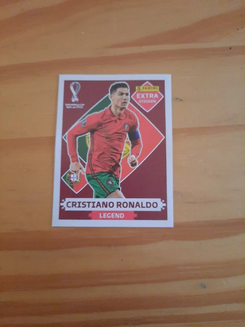 CRISTIANO RONALDO FIFA World Cup Qatar 2022 PANINI Extra Sticker Bronze ...