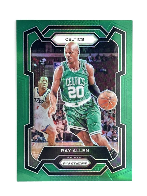 RAY ALLEN, BOSTON Celtics, 2023-24 Panini Prizm, Verde, #192 COLOR ...