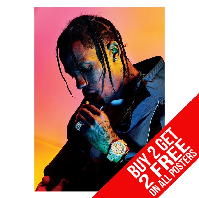 TRAVIS SCOTT ASTROWORLD Poster A3 A4 Size Cc0 Print - Buy 2 Get Any 2 ...