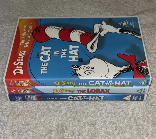 DR SEUSS DVD bundle Cat In The Hat Movies Job Lot rare DVDs £9.00 ...