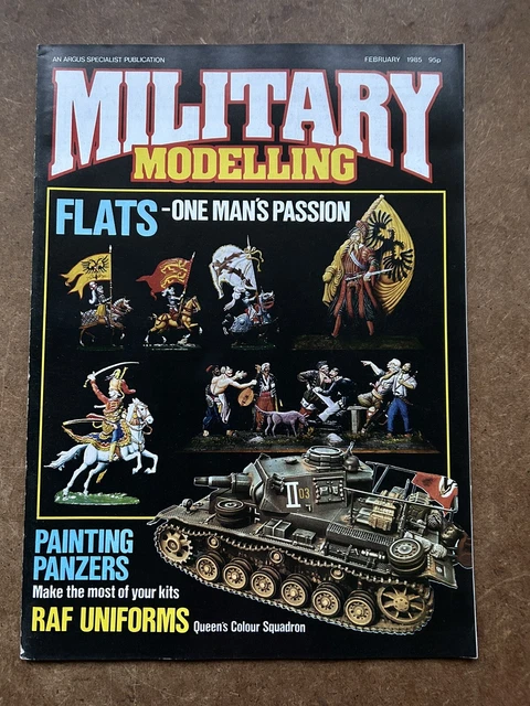 MILITARY MODELLING MAGAZINE February 1085, vol. 15, no. 2. In great ...