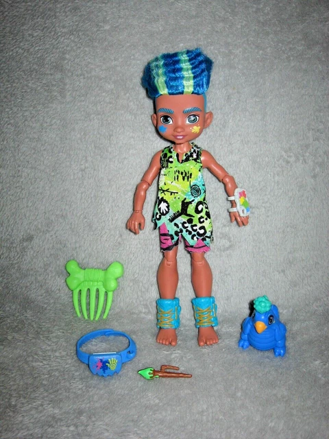 MATTEL CAVE CLUB Fashion Doll ~ Boy Male ~ SLATE 230905A4 Complete $22. ...