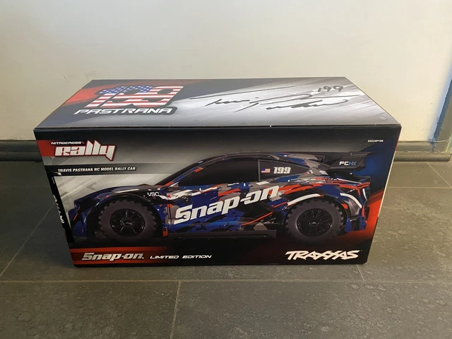 SNAP ON LIMITED Edition Traxxas Travis Pastrana RC Model Rally Car £600 ...