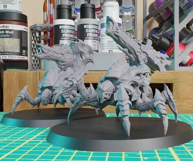 40K, TYRANID, BIOVORE & Pyrovore Kit, PROXY, 3D Print £29.99 - PicClick UK