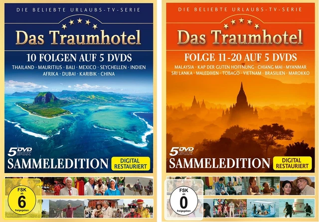 10 DVDS * DAS TRAUMHOTEL - SAMMELEDITION 1 + 2 IM SET - 20 FOLGEN # NEU OVP ) EUR 52,90 ...