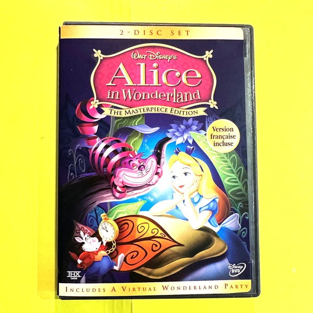ALICE IN WONDERLAND DVD Bilingual $6.60 - PicClick CA