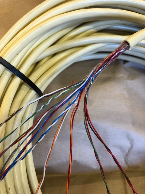 GPO PO STROWGER telephone exchange equipment wire straw internal cable ...