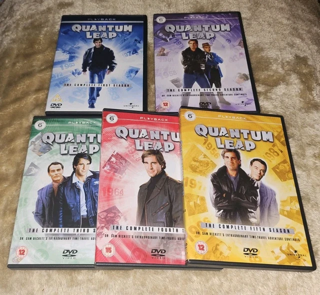 UK 27 DVD Set. QUANTUM LEAP The Complete TV Series Collection. Scott ...