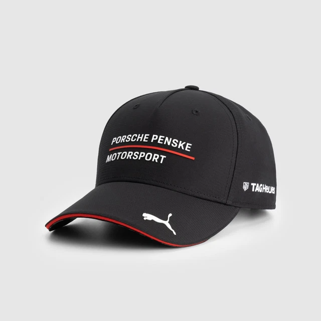 PORSCHE MOTORSPORT PENSKE PUMA Team Le Mans Black Baseball Cap Official ...