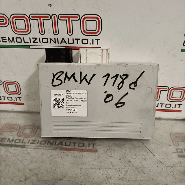 66209252639 CENTRALINA SENSORI PARCHEGGIO per BMW SERIE 1 (E81 E87) 30i ...