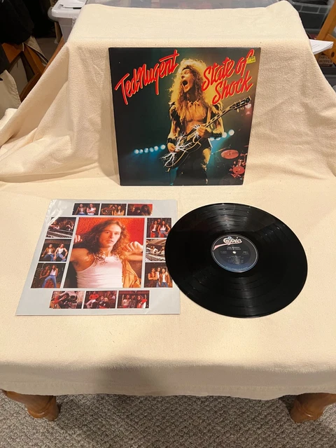 TED NUGENT - State Of Shock album vinyle disque 1979 très bon état ...