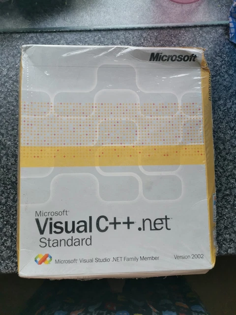 Microsoft Visual C Net Standard Software Version 2002 £3000