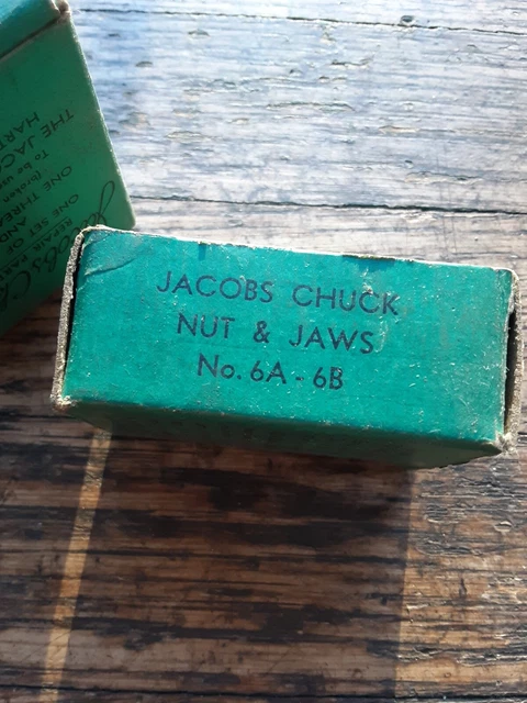 VINTAGE JACOBS CHUCK parts kit for 6A & 6B Nut & Jaws U6 Drill £26.18 ...