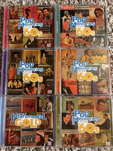 POP MEMORIES OF the 60s Time Life Set von verschiedenen Künstlern 10 ...
