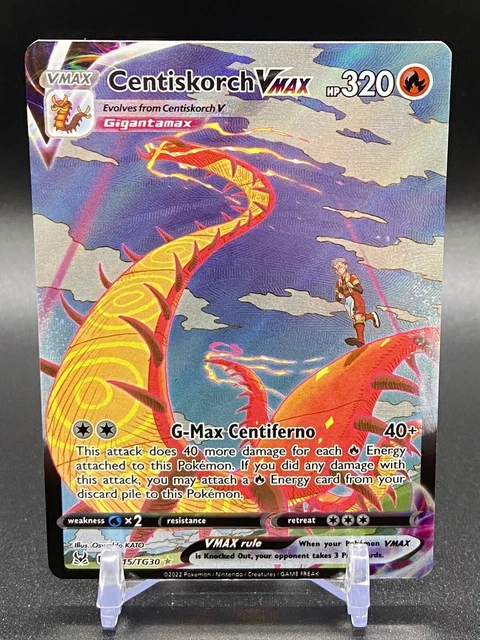 POKEMON CENTISKORCH VMAX TG15 Lost Origin Trainer Gallery Ultra Rare Holo comme neuf EUR 4,97 ...