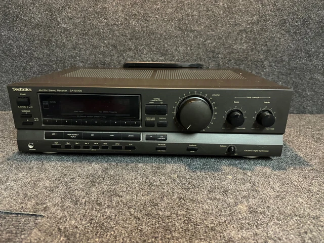 TECHNICS SA-GX100 SAGX100 - Ricevitore stereo AM/FM EUR 59,99 - PicClick IT