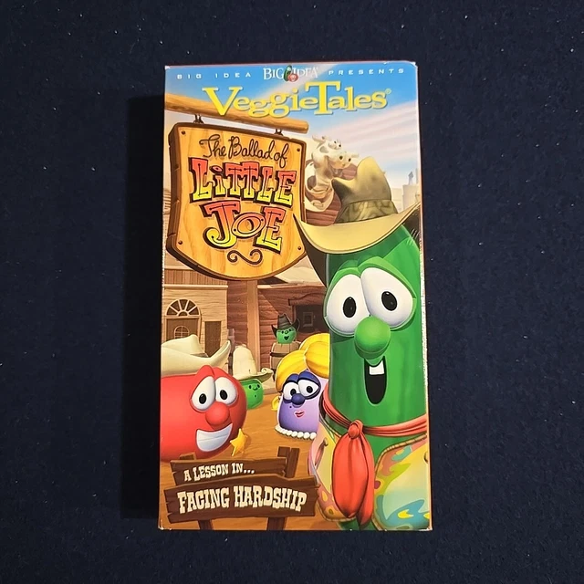 VEGGIETALES BALLAD OF Little Joe VHS Video Tape Christian GOD £2.68 ...