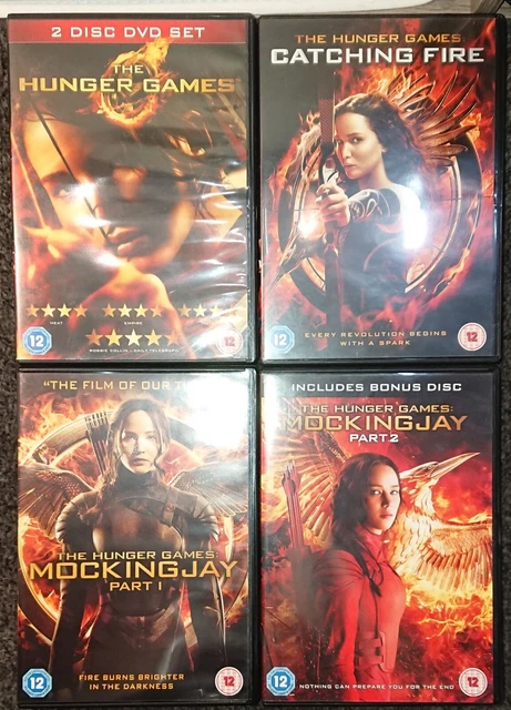 THE HUNGER GAMES Complete 4-film Collection DVD Set £5.35 - PicClick UK