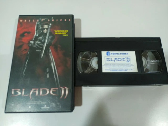 BLADE II WESLEY SNIPES GUILLERMO DEL TORO VHS Español EUR 15,90 ...