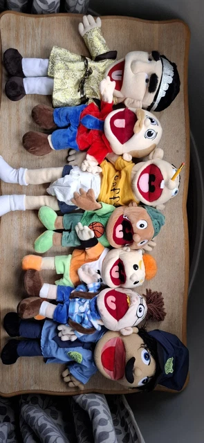 SML SUPER MARIO Logan Plush Puppet Collection (jeffy, bowser jr, marvin ...
