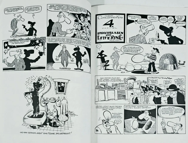 ALPHA COMIC U-COMIX Album KIEFERSAUER - HUGOS COMICZEICHENKURS dt ...