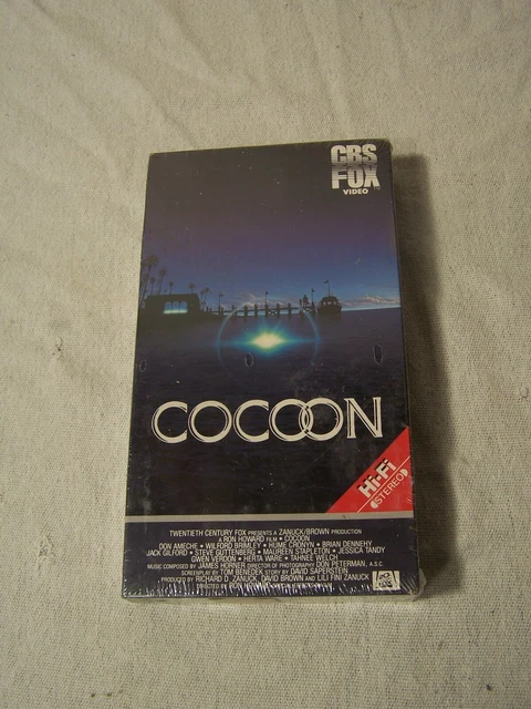 VINTAGE COCOON VHS sealed 1986 movie no barcode with watermarks £15.03 ...