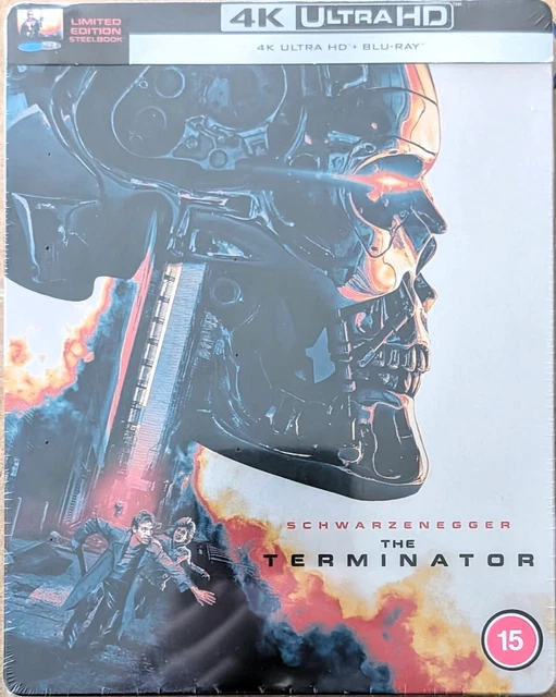 THE TERMINATOR (1984) 40th Anniversary Steelbook 4K UHD Blu-ray UK New Sealed £54.99 - PicClick UK