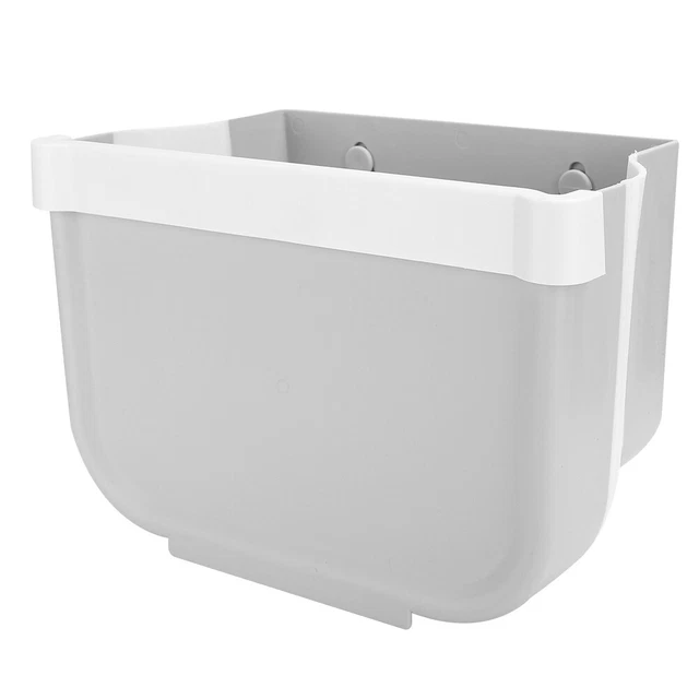 (TRUMPET-GRAY)25X15X18CM POUBELLE POUBELLE Poubelle Pliante Poubelle ...