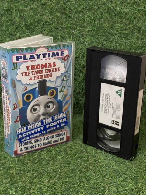 THOMAS THE TANK Engine & Friends Playtime Vhs Video - Stories Sing ...