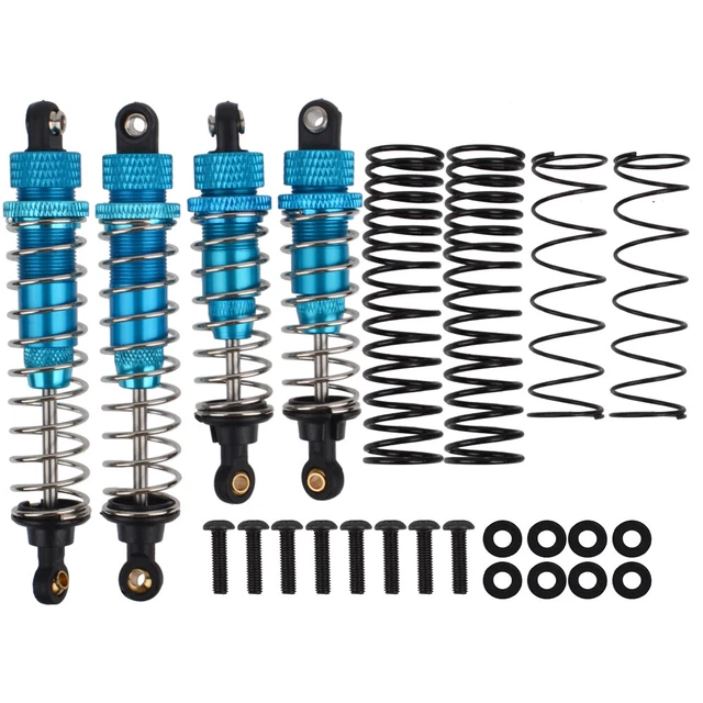 ALUMINUM OIL SHOCK Absorbers (Front/Rear) For TAMIYA DT-02/TT-02B/DF-02 ...