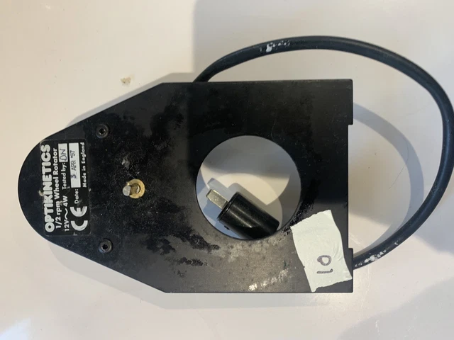 OPTIKINETICS SOLAR 250 wheel Rotator. 1/2 rpm £47.48 - PicClick UK