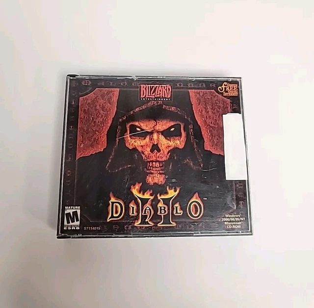 DIABLO II 2 (PC game, 2000) Complete 3-Disc Set w/ Key - Used - Good ...