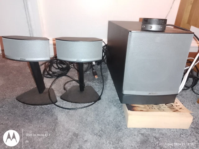 BOSE COMPANION 5 Series 3 Multimedia Speaker System - Graphite/Silver £ ...
