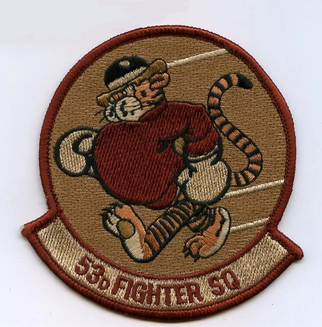 USAF 53D FS Mig Killers Fighter Escadron Thermocollant Patch :53d ...