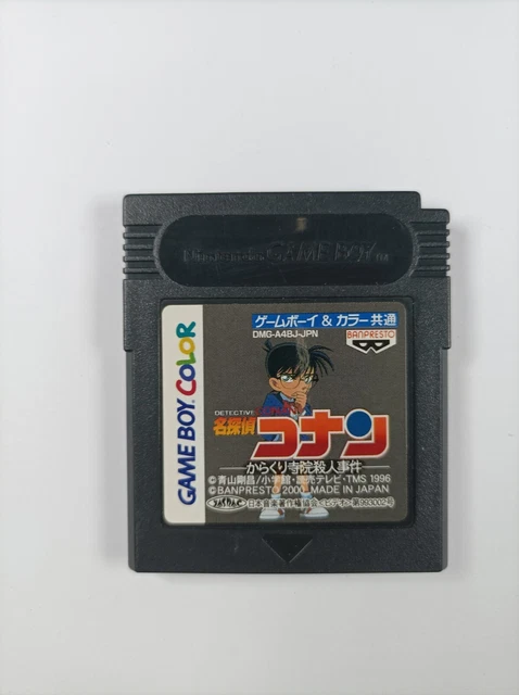 DETEKTIV CONAN KARAKURI Jiin Satsuji Jiken JAP Gameboy Classic Spiel ...