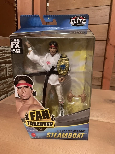 WWE ELITE RICKY The Dragon Steamboat - Fan Takeover Series - Wwe Mattel ...