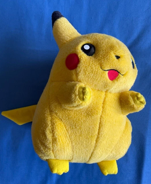 OFFICIAL POKEMON TALKING Pikachu Tomy Plush - Nintendo Soft Toy £14.00 ...