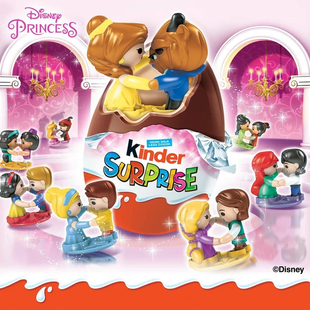 DISNEY PRINCESS KINDER Surprise Dancers Aurora Cinderella Mulan Snow ...