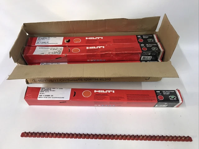 HILTI 412709 RED DX Cartridge 27 Cal Long 6.8/18 M40 Box Of 2400 ...