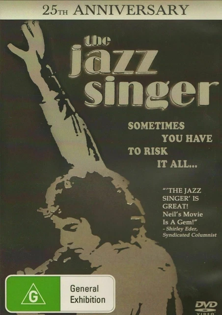 THE JAZZ SINGER DVD 1980 Movie - Neil Diamond Laurence Olivier Rare ...