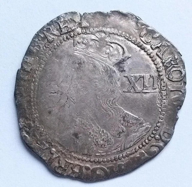 KING CHARLES I Hammered Silver Shilling Coin 6.0g £0.99 - PicClick UK