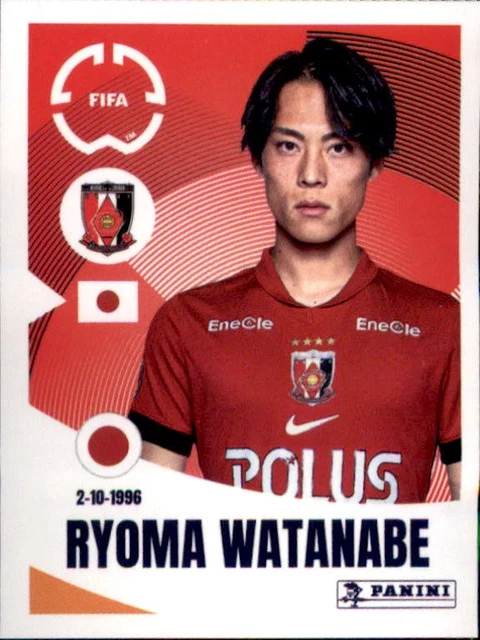 PANINI FIFA CLUB World Cup 2025 Stickers 288 Ryoma Watanabe Urawa Red Diamonds £3.02 - PicClick UK