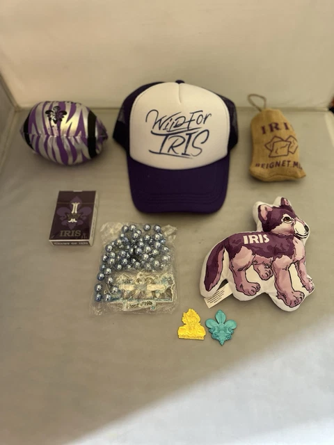 MARDI GRAS KREWE Of Iris 2025 Parade Throws Lot $38.96 - PicClick AU
